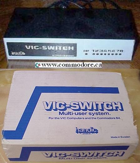 vic_switch – Commodore Computers: C64 VIC20 PET C128 Plus4 – 8 Bit PC's
