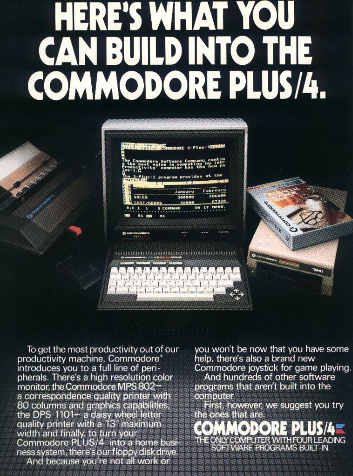 Commodore Plus/4, 16, 264, 364 “TED” Series – The Beginning of the End ...