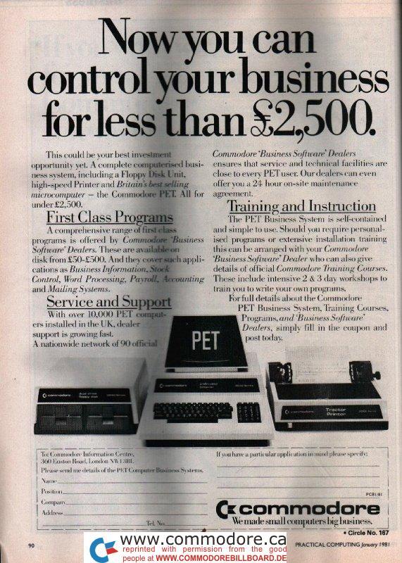 Commodore PET – The Worlds First Personal Computer – Commodore ...